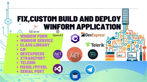 Custom Winform Winservice Console Development Codingstudio