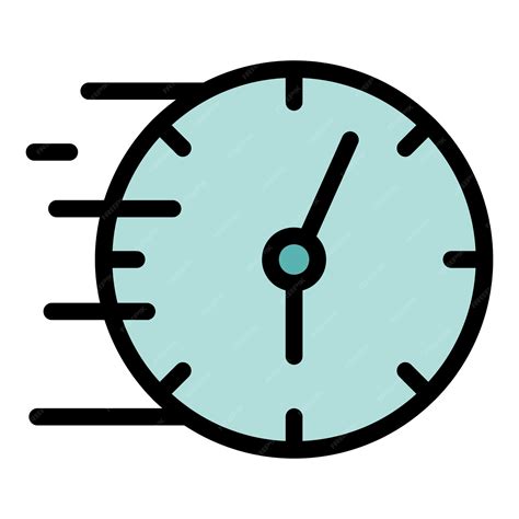 Premium Vector Time Icon Outline Vector World Zone Clock Map Color Flat
