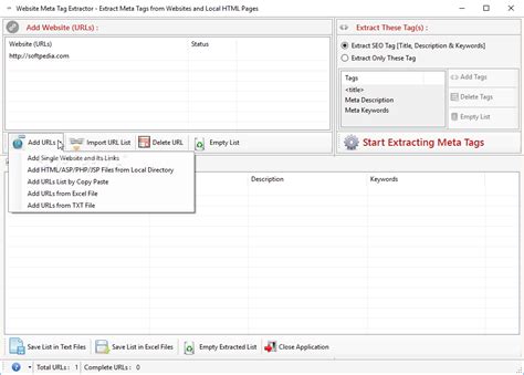 Website Meta Tag Extractor Download Free Windows 36122 Softpedia