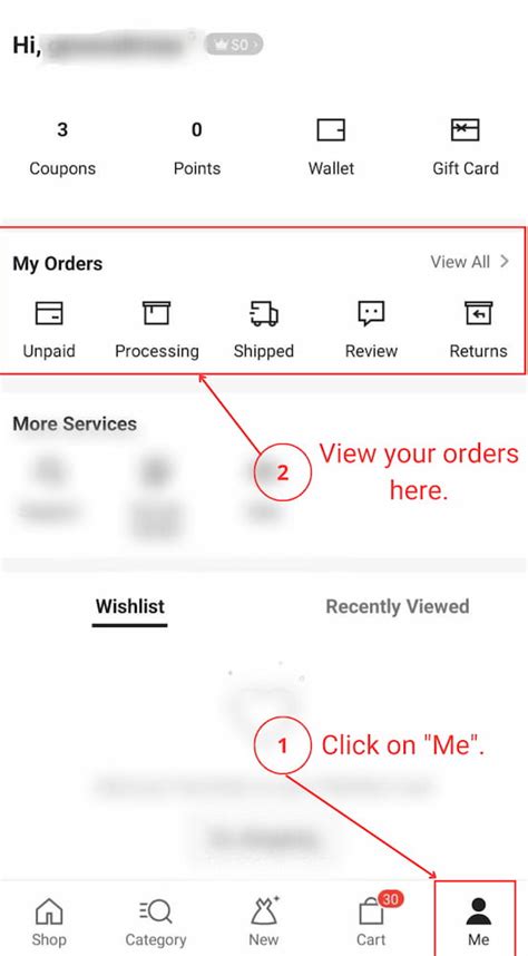 Check SHEIN Delivery And Order Tracking