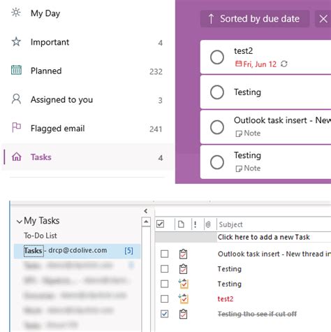 Unable To Sync Webandroid Ms To Do With Windows Outlook Tasks Outlook Forums By