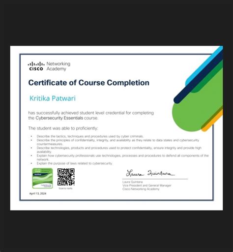 Cybersecurity Certification Cisconetworkingacademy
