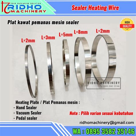Heating Wire 2mm 3mm 5mm 8mm 10mm Plate Wire Heating Element Sealer Shopee Philippines