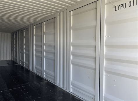 40ft Side Door Shipping Container 2dr Or 4dr Configuration