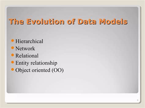 Data Modeling And Models Ppt