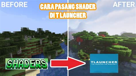 【tutorial Minecraft】cara Pasang Shaders Di Tlauncher Youtube