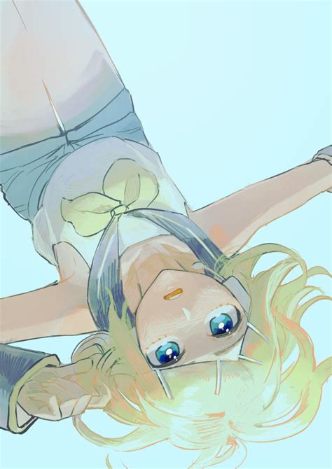 Kagamine Rin Vocaloid Drawn By Shimeji User Fkzg Danbooru