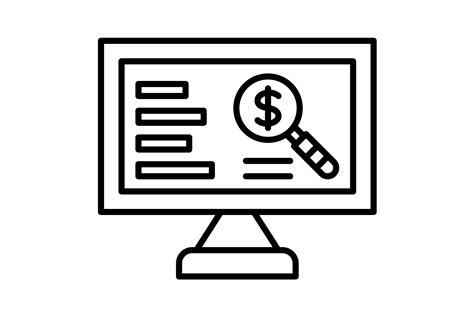Monitoring Outline Icon Graphic By Maan Icons Creative Fabrica