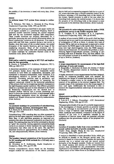 Pdf The Potential Of A Noise Reducing Antenna For Surface Nmr
