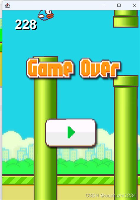 飞翔的鸟小游戏 Csdn博客
