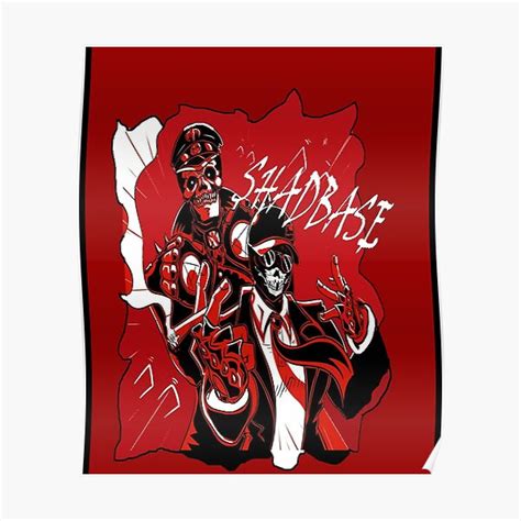 Shadbase Graphic Shadbase Poster For Sale By Ailishmogannamp Redbubble