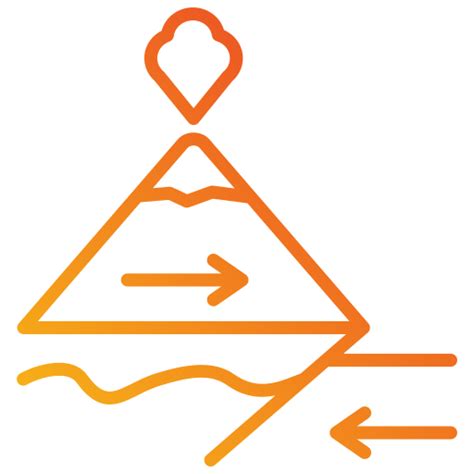 Subduction Zone Generic Gradient Outline Icon Freepik