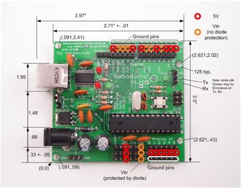 Roboduino ASSEMBLED Servo Ready Freeduino Arduino Compatible