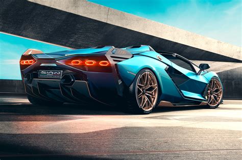 New Lamborghini Sian Roadster Topless At Mph