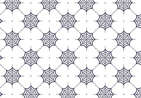 Premium Vector Seamless Pattern Cobweb For Halloween Background Wrapping Paper