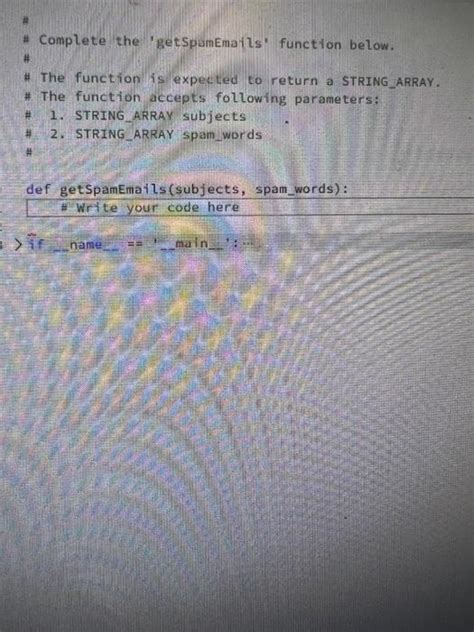 Solved 5 Spam Detection Implement A Prototype Of An Email Chegg Com