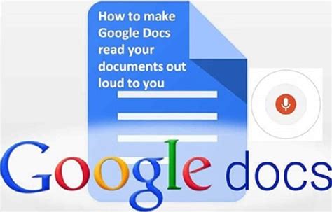 2025 Can Google Docs Read How To Get Google Docs To Read To You