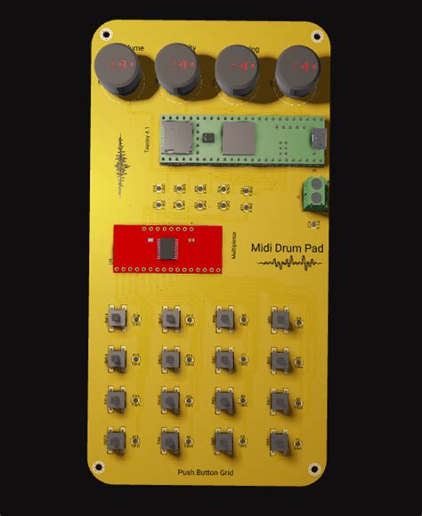 Schematic For Midi Drumpad Controller A Versatile Midi Drum Pad Schematic For Midi Drumpad Controller A Versatile Midi Drum Pad