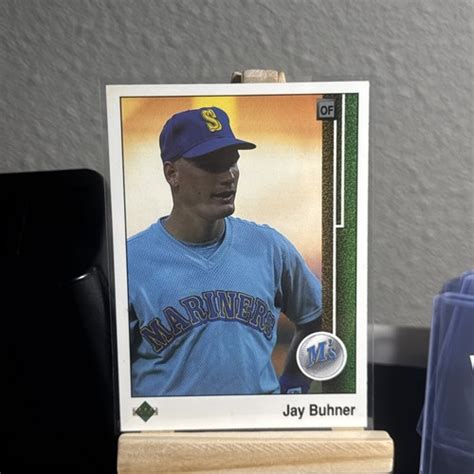 5 Jay Buhner 1988 Score Rookie Card Rc Topps Donruss 1989 Upper Deck