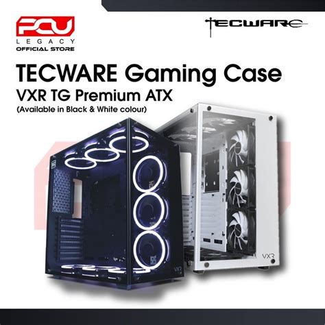 Tecware Vxr Tg Premium Atx Gaming Case Shopee Malaysia