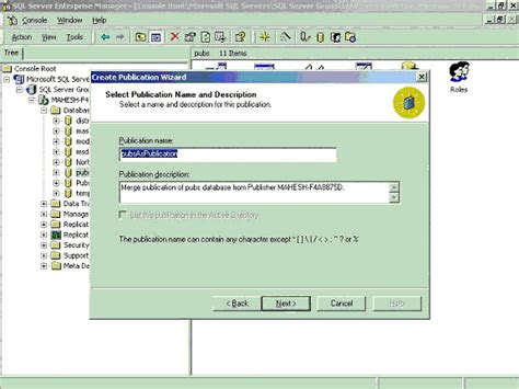 Sql 2000 Replication Architecture Sqlservercentral