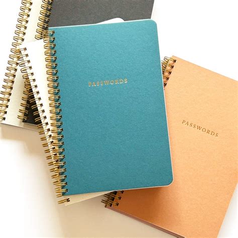 Password Notebook Etsy Password Notebook Etsy