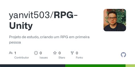 Github Yanvit503rpg Unity Projeto De Estudo Criando Um Rpg Em
