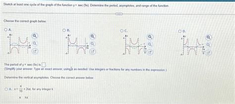 Solved Sketch At Least One Cycle Of The Graph Of The Chegg