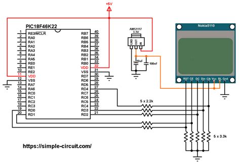 Interfacing Pic18f46k22 Mcu With Nokia 5110 Lcd