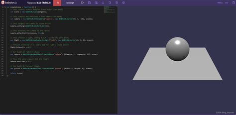 Babylon js 一个专注web端的3D引擎飞一般的感觉 babylonjs CSDN博客