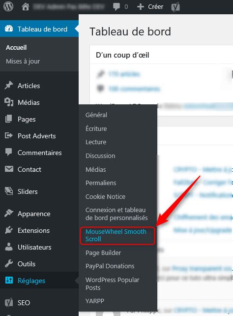 Wordpress Ajouter Un Effet Smooth Scroll à Votre Site