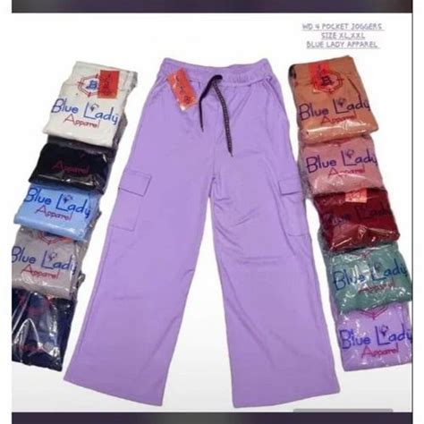 Mario Lycra Straight Fit Pant Printspattern Solid Color Purple At