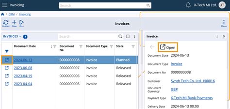 Navigator Features ERP Net Web Client