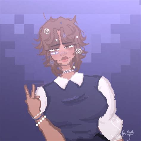 First Time Making Pixel Art😋‼️ Pixel Art Art Anime