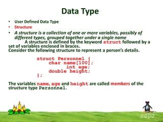 Data Type PPSX Programming Languages Computing