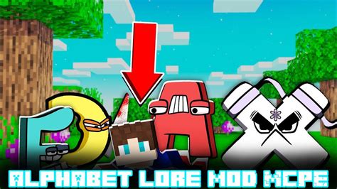 Alphabet Lore Mod Minecraft Pe Apk Download For Android Latest Version
