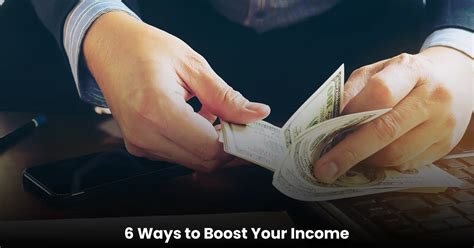 6 Ways To Boost Your Income