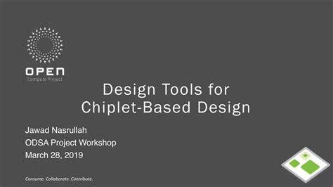 Odsa Design Tools For Chiplet Based Design Pdf Odsa Design Tools For Chiplet Based Design Pdf