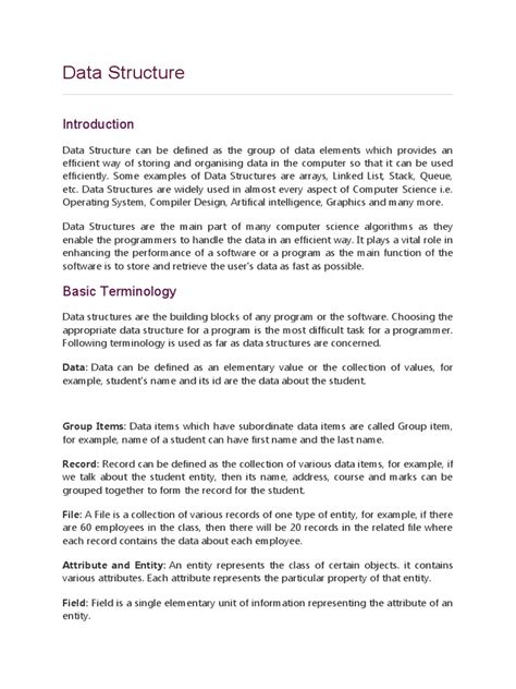 Data Structure Ch1 Pdf Time Complexity Algorithms