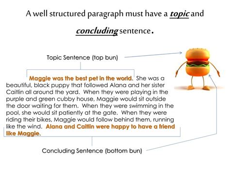 Ppt How To Write A Well Structured Paragraph Powerpoint Presentation