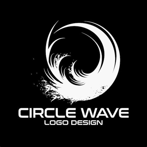 Premium Vector Circle Wave Vector Logo Design