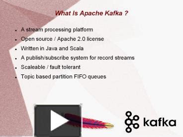 Apache Kafka Presentation Free To Download