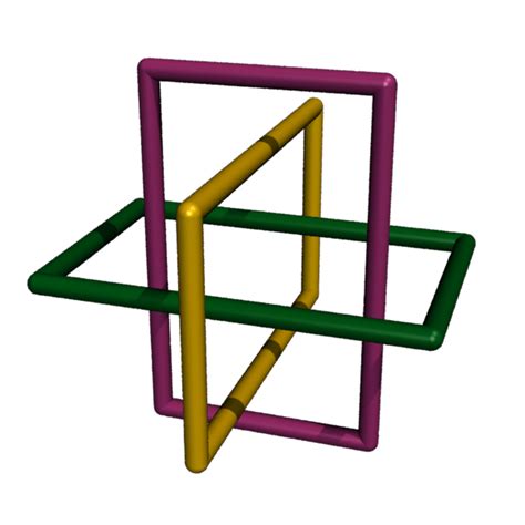 The Borromean Rings Can Be Built With Pyritohedral Symmetry Using Three Download Scientific