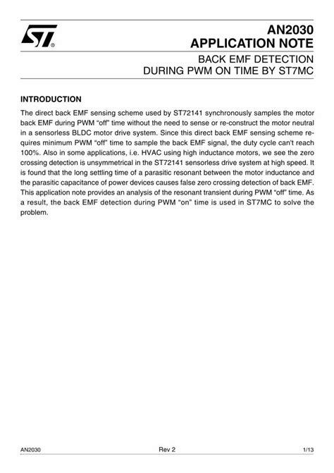 PDF Back Emf Detection DOKUMEN TIPS