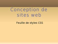Télécharger cours et exercices gratuit html css en PDF