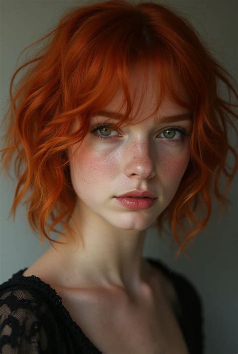 Sophia Lillis In Red Hair Seaart Ai
