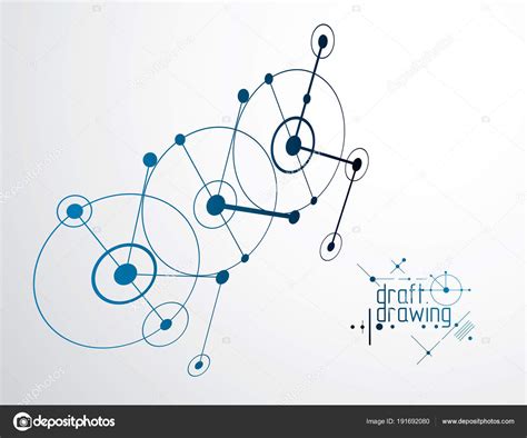 Futuristic Abstract Cyberspace Technology Background Stock Vector Image
