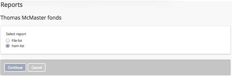 Item List Report And Print Documentació Version 23 Atom Open Source Archival Description