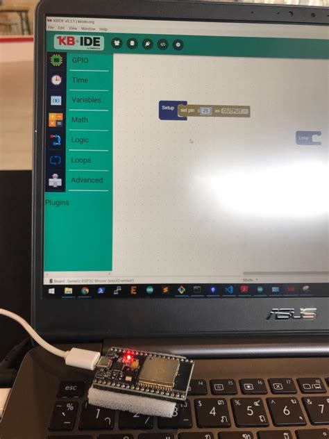 Kb Ide Block Program For Esp32 Board 5 Steps Instructables