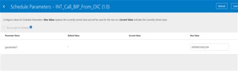 How To Call A Bip Report From Oic